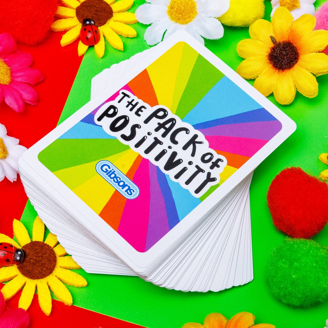 The Pack of Positivity Playing Cards Illustrator Katie Abey - Etsy UK