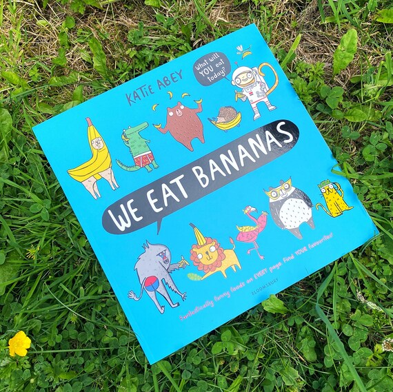 We Eat Bananas Book by Katie Abey Picture Book Funny Book | Etsy UK