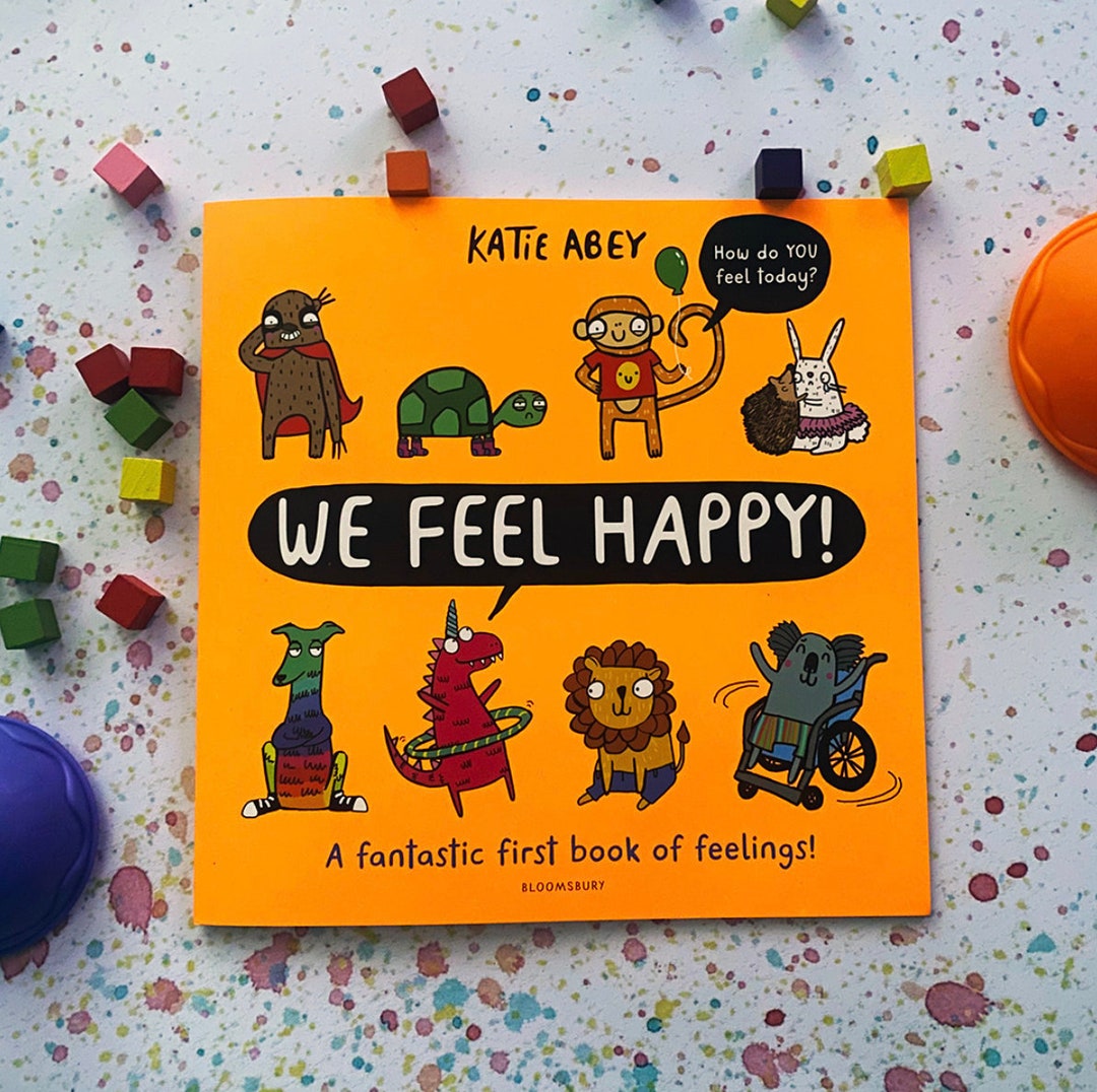 We Feel Happy by Katie Abey Paperback Picture Book Feelings Toddlers - Etsy