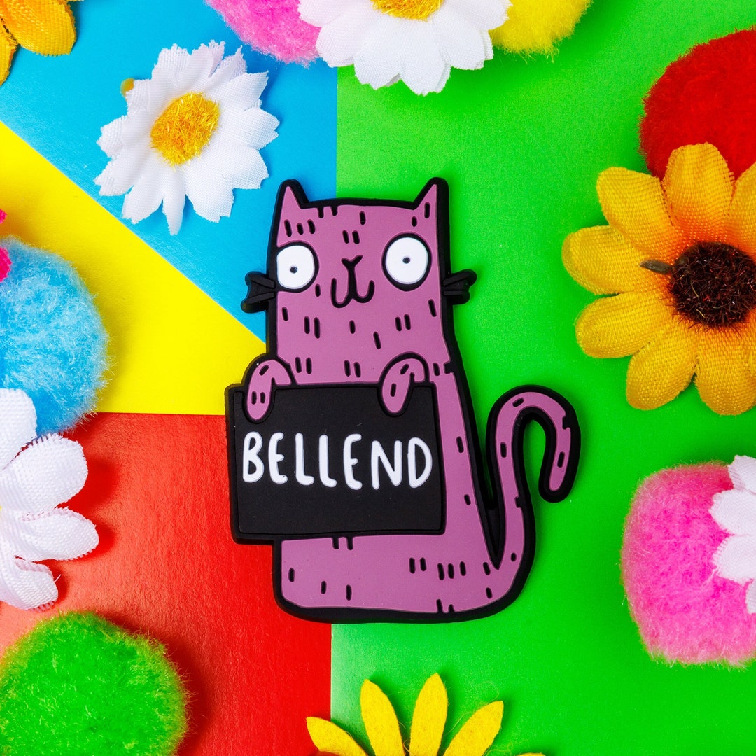 Bellend Rude Fridge Magnet Sweary Rainbow Cats Magnet - Etsy