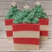 Christmas Tree Handmade Cold Process Soap Winter Holiday Stripe Vegan ...