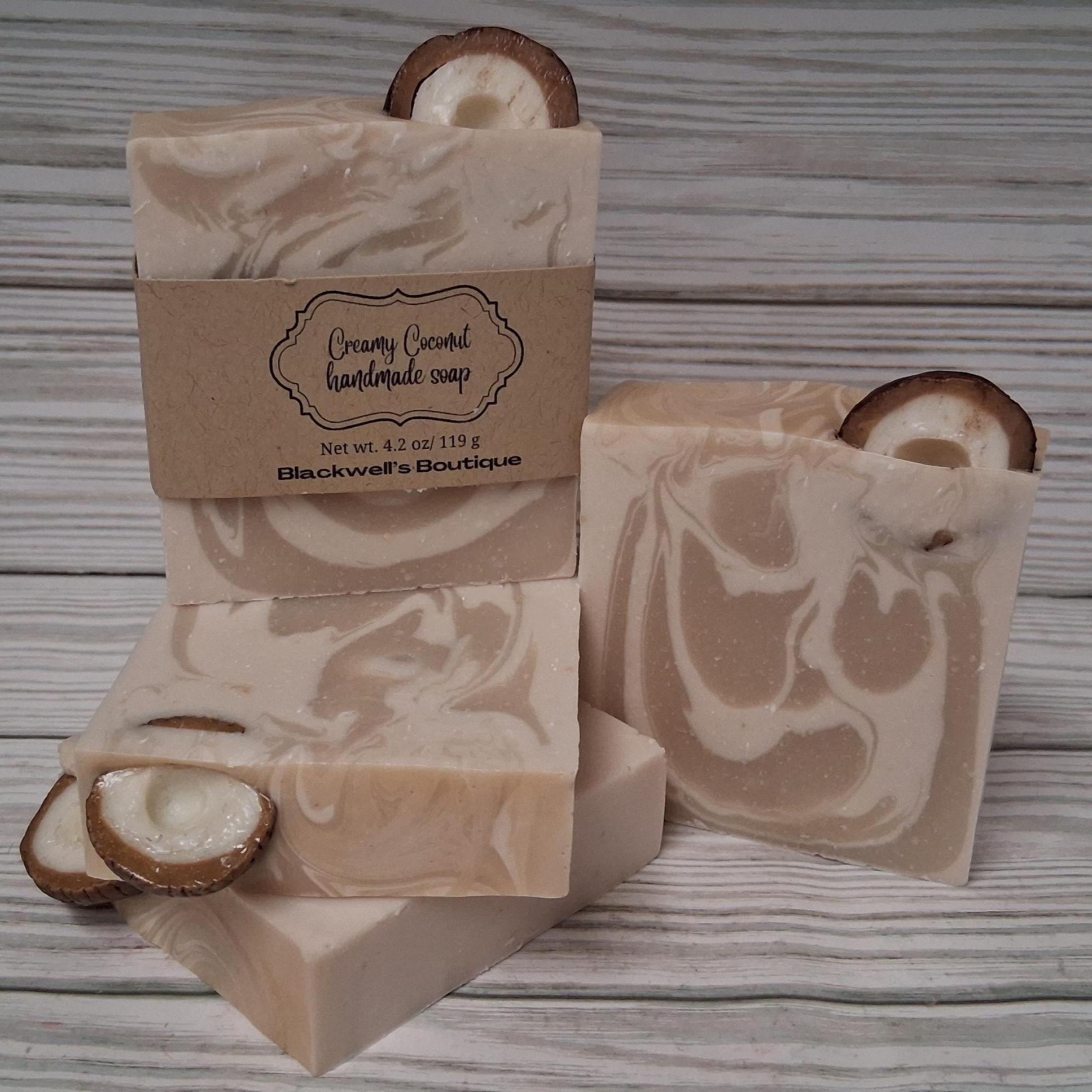 Creamy Coconut Handmade Cold Process Soap Vegan Bath Body Hand Gift ...