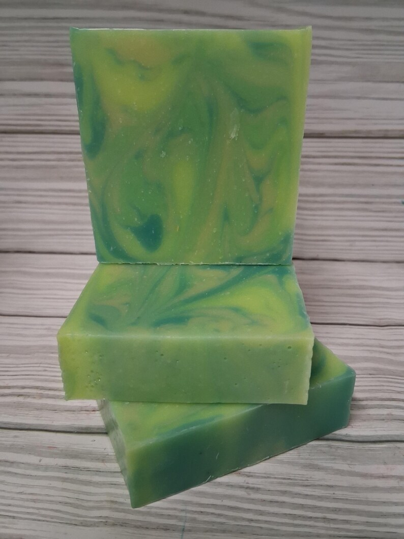 Mt. Dew Scented Handmade Cold Process Soap Vegan Bath Soap Gift Idea ...