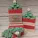Christmas Tree Handmade Cold Process Soap Winter Holiday Stripe Vegan ...