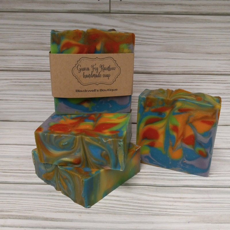 Rainbow Soap - Etsy