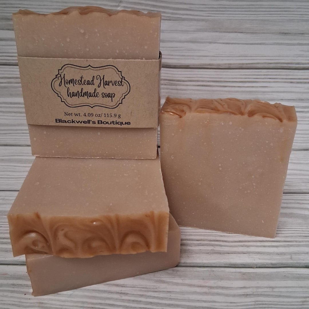 Homestead Harvest Handmade Cold Process Soap Vegan Bath Body Hand Gift ...