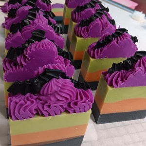 Tricks or Treats Handmade Cold Process Soap Halloween Bats Vegan Bath ...