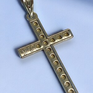 Vintage Fancy 14K White Gold Michael Anthony Cross BEAUTIFUL! - Etsy