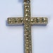 Vintage Fancy 14K White Gold Michael Anthony Cross BEAUTIFUL - Etsy