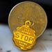 Vintage Estate Small 14k Yellow Gold Stop Sign I’ll Never Stop Loving ...