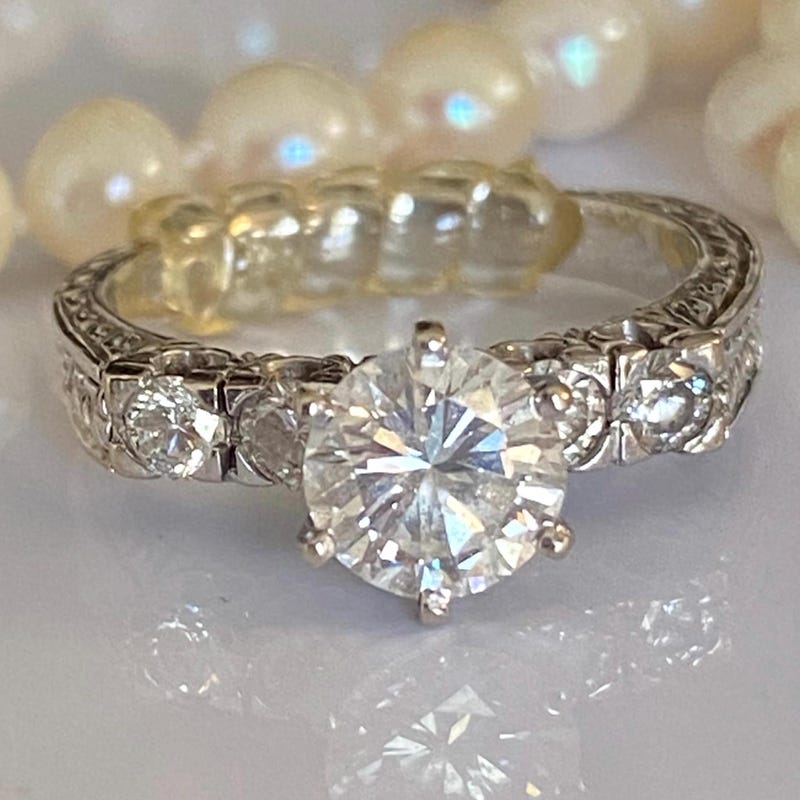 Estate Diamond Ring - Etsy