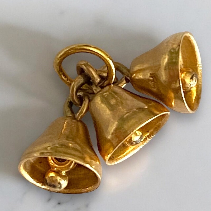 Bell Charm - Etsy