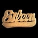 14K Yellow Gold EILEEN Name Ring CUSTOM Size 6.5 - Etsy
