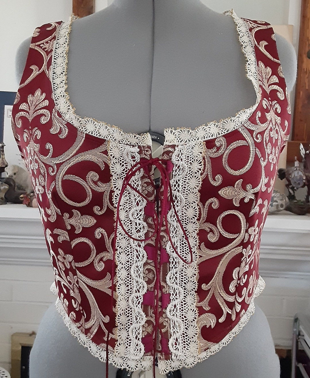 Ladies Renaissance, Pirate, Celtic, Medieval, Steampunk, Costume Bodice ...