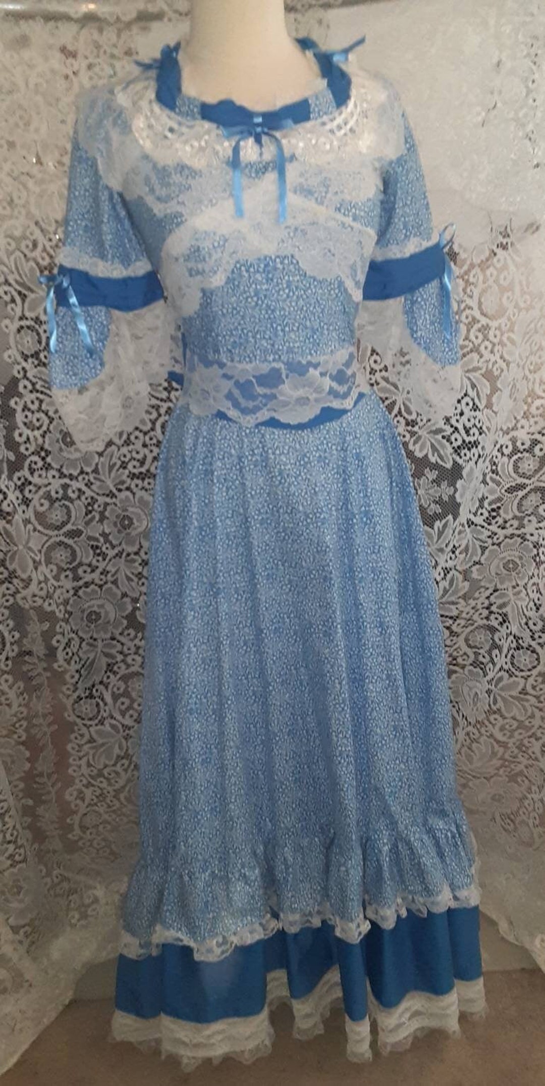 Victorian Day Dress Replica Costume Theater, Cosplay, Reenactment - Etsy