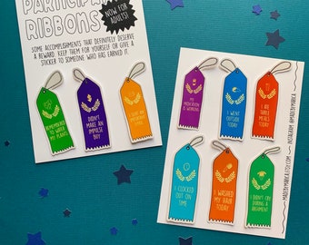 Participation Ribbon - Etsy