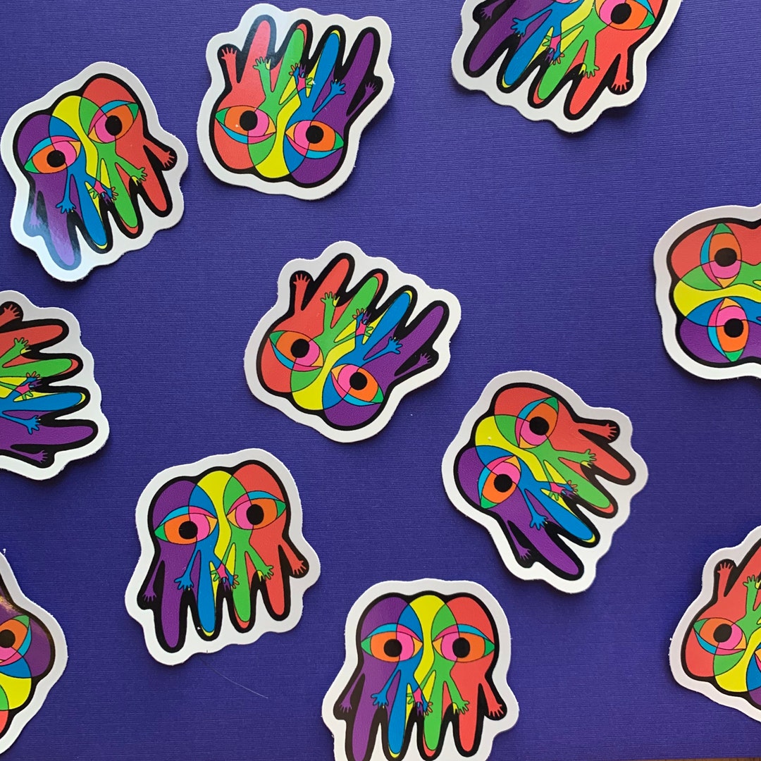 People Watching Vinyl Sticker - Etsy