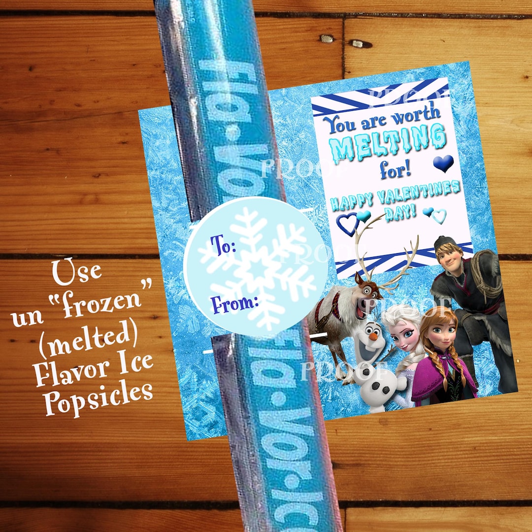 Olaf Valentine, Frozen Valentine, Elsa, Anna, Kristoff and Sven ...
