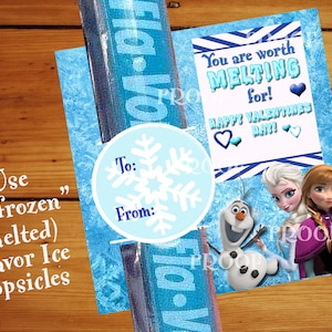 Olaf Valentine, Frozen Valentine, Elsa and Anna Valentine, Olaf ...