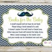 Little Man Mustache Books for Baby, Mustache Baby Shower Bring Book ...