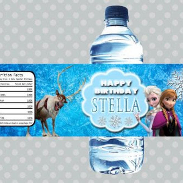 Frozen Labels - Etsy