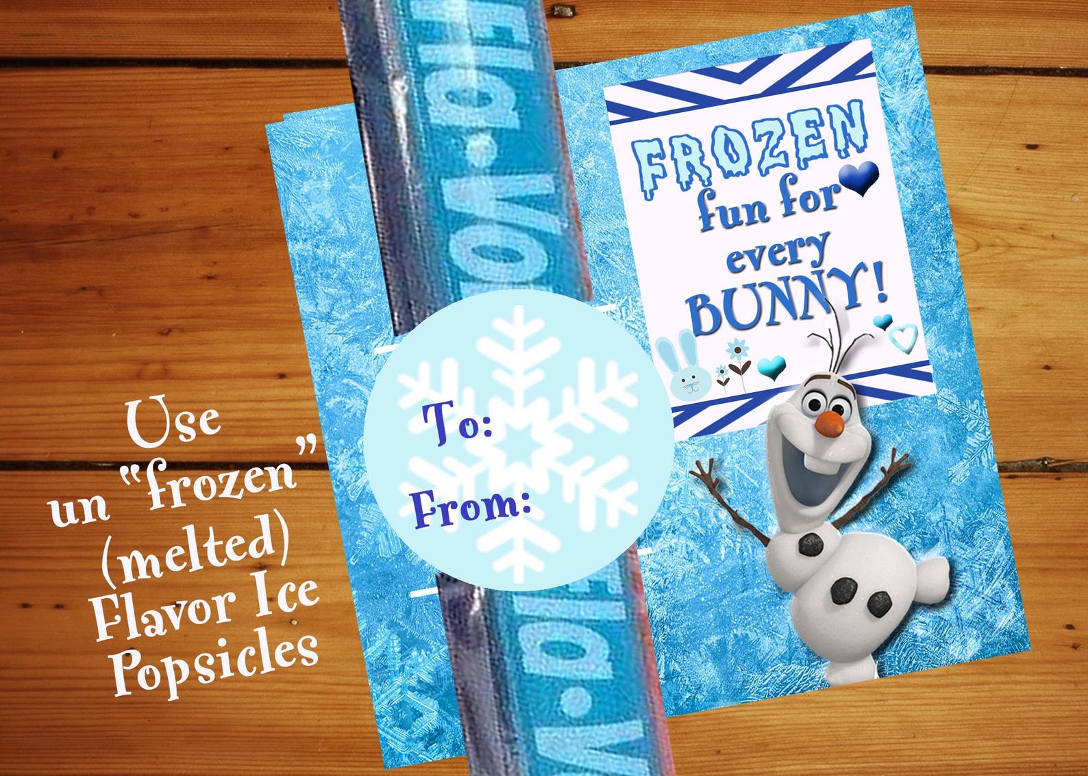 Easter Gift, Frozen Olaf Tag, Gift Card Kids School, Bunny Easter Party ...