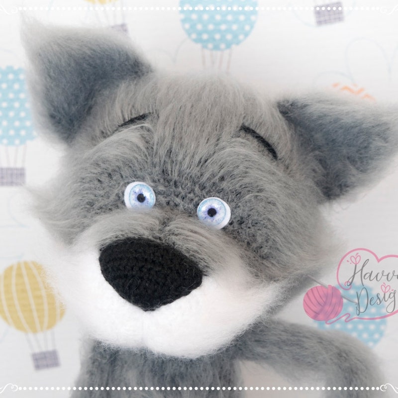 Crochet Wolf - Etsy