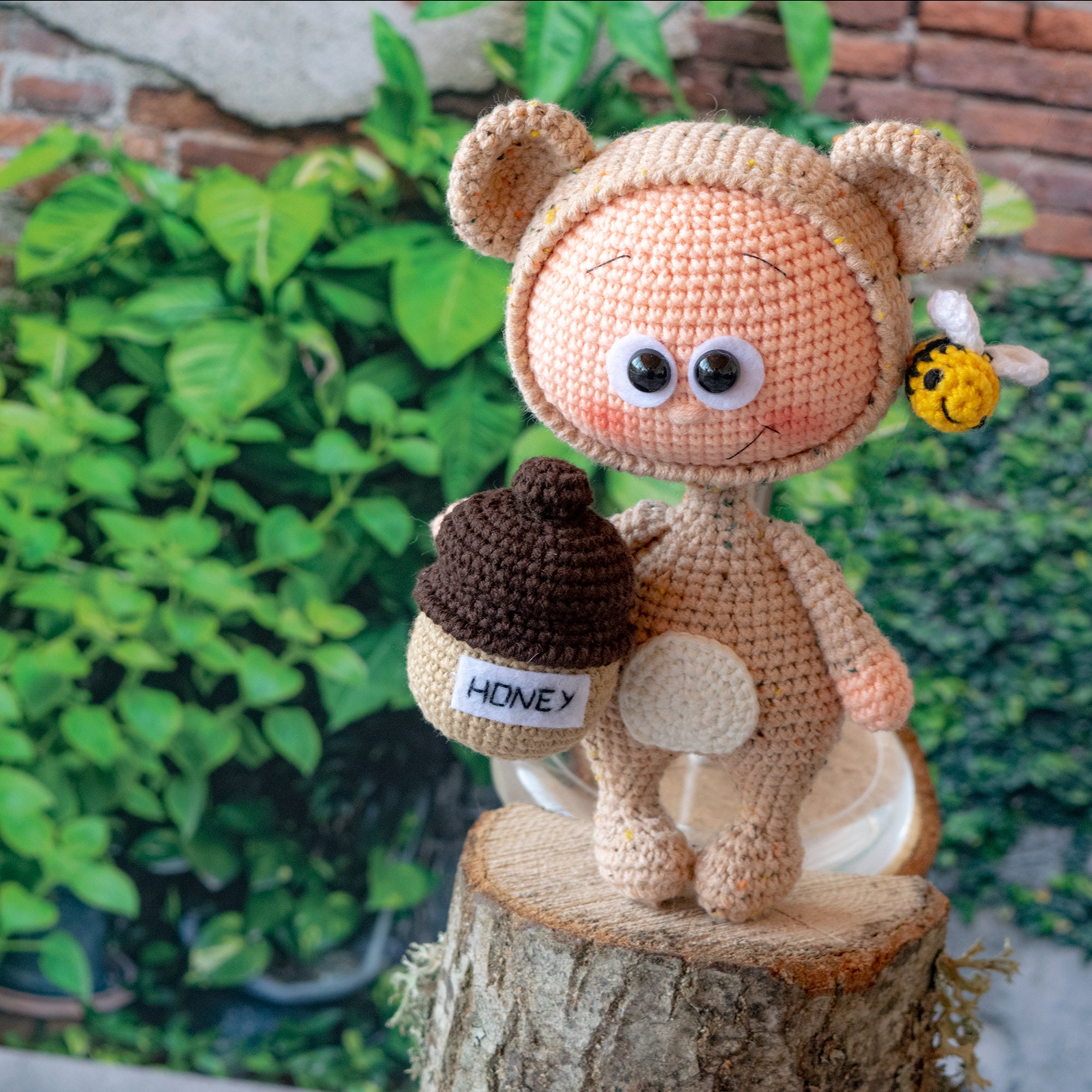 Mini Bonnie in Bear Costume Havva Designs CROCHET PATTERN / | Etsy