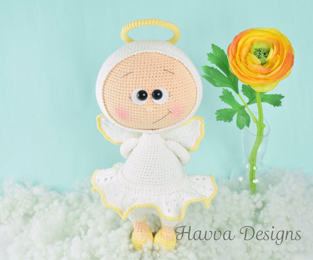 Angel Bonnie Doll Havvadesigns CROCHET PATTERN / Amigurumi | Etsy