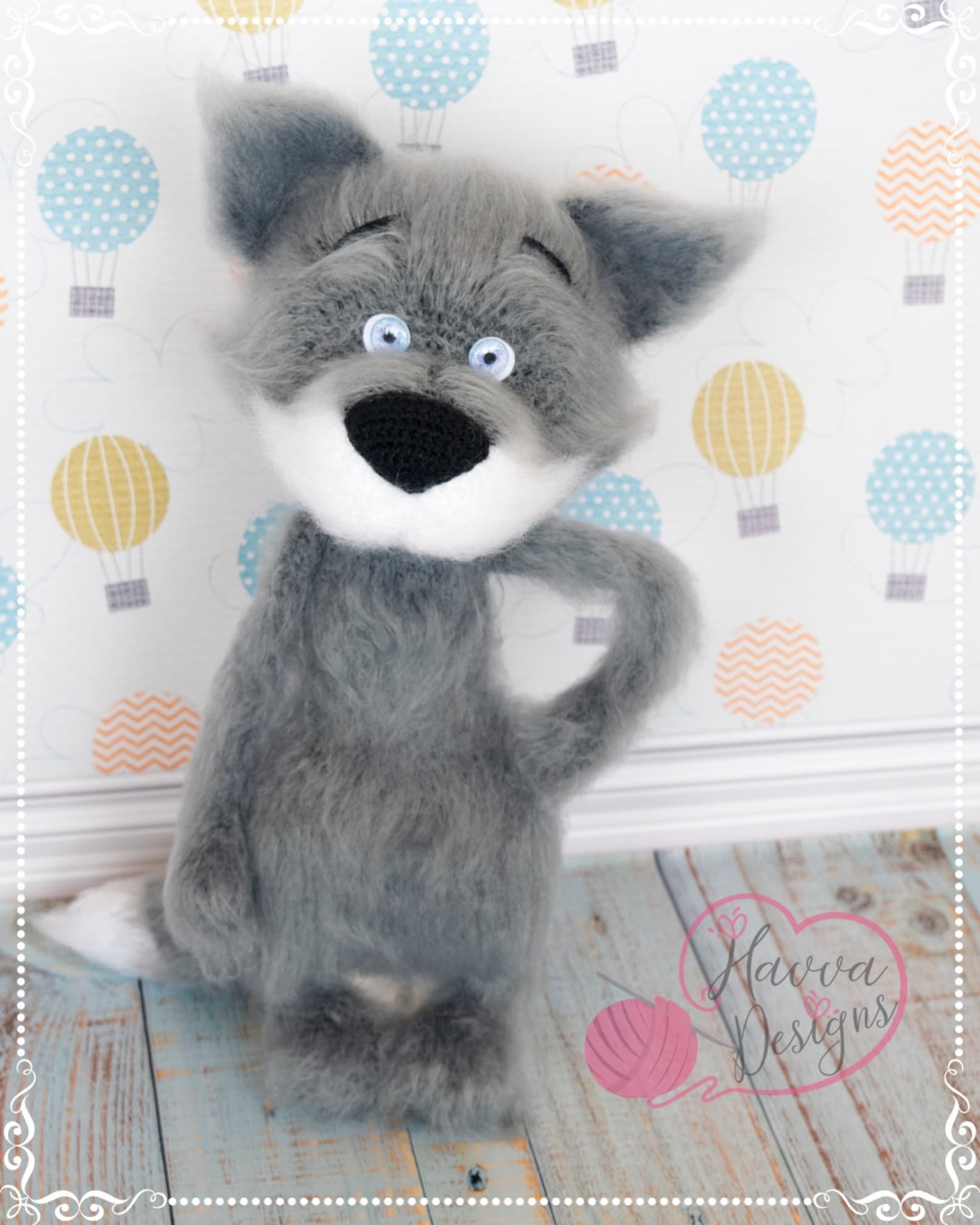 The Big Bad Wolf Max Havvadesigns CROCHET Wolf PATTERN - Etsy