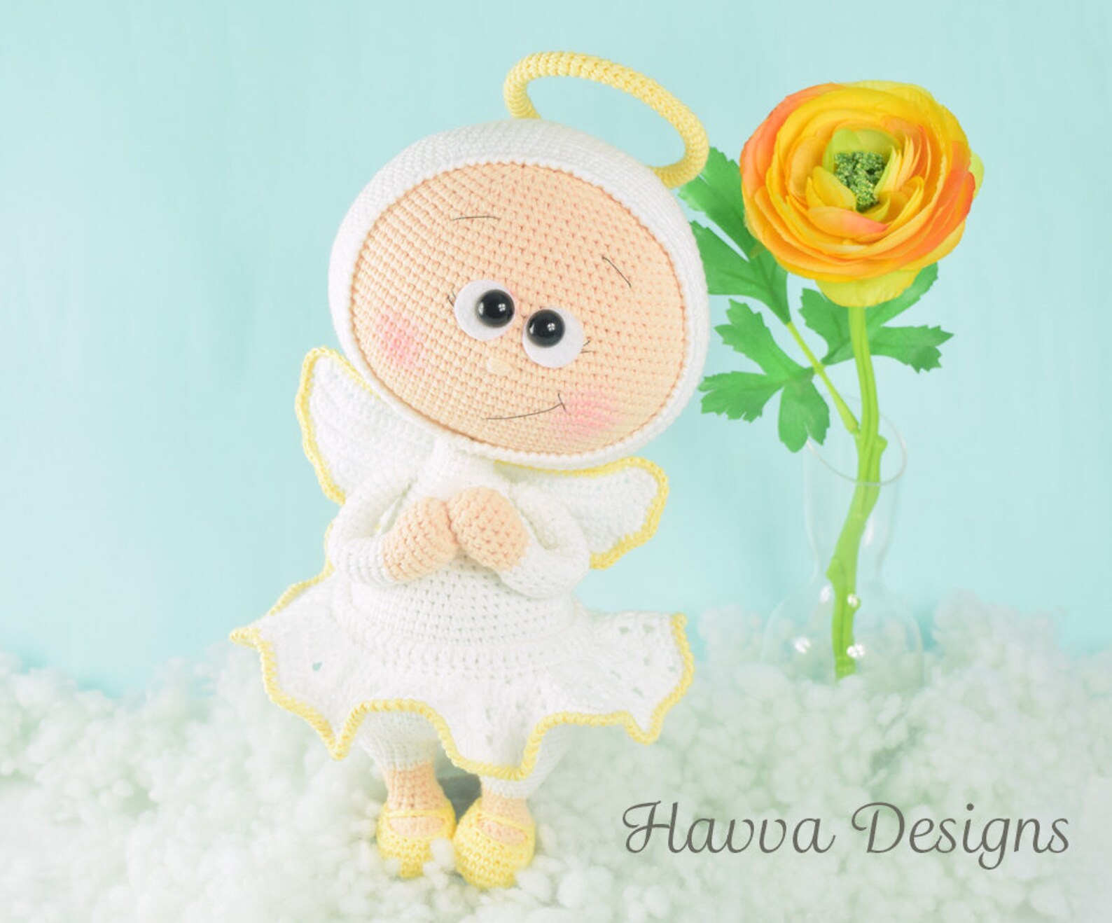Angel Bonnie Doll Havvadesigns CROCHET PATTERN / Amigurumi | Etsy