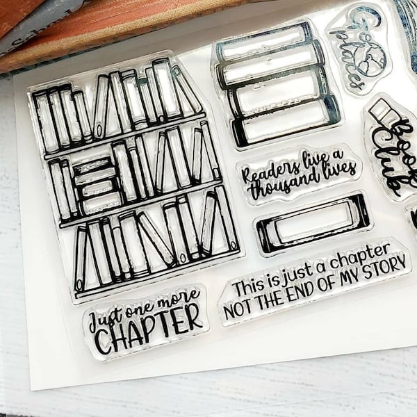 Personalized Book Stamps - Etsy