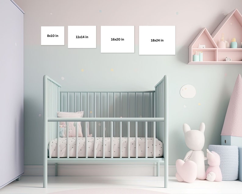 Baby Heartbeat Soundwave Art Print: Ultrasound Frame, First Time Mom ...