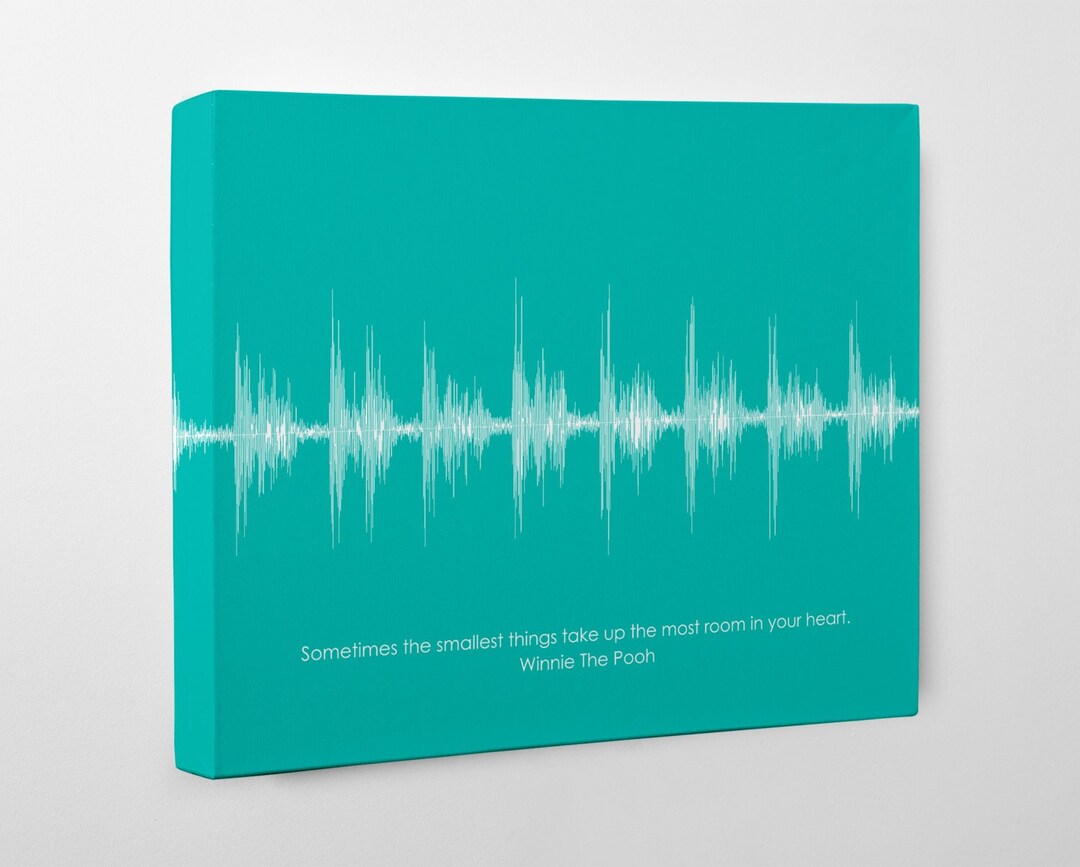 First Time Mom Gift Baby Heartbeat Canvas Ultrasound Art - Etsy