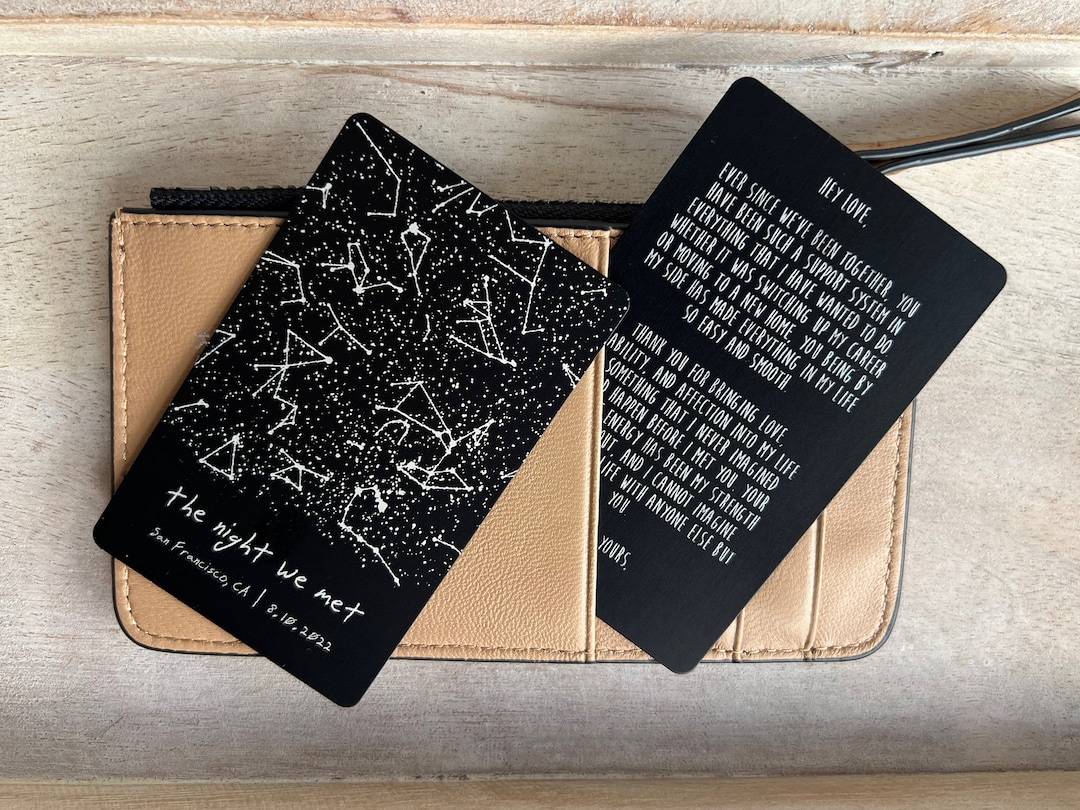 Custom Star Map Constellation Gift for Husband by Date - Etsy