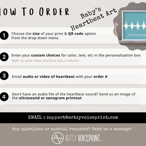 First Time Mom Gift | Baby Heartbeat Canvas | Ultrasound Art | Sound ...