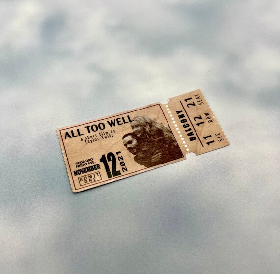 Movie Ticket Stub Sticker Laptop Electronics & Accessories etna.com.pe