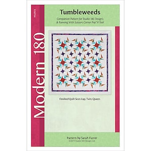 Tumbleweeds Quilt Pattern - Lap, Twin, & Queen - by Sarah Furrer for ...