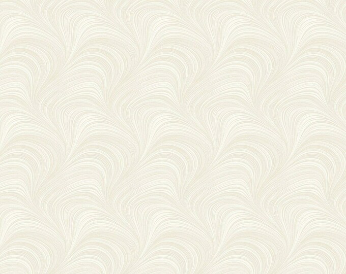 Wave Texture Natural Cotton Fabric by Benartex - Etsy