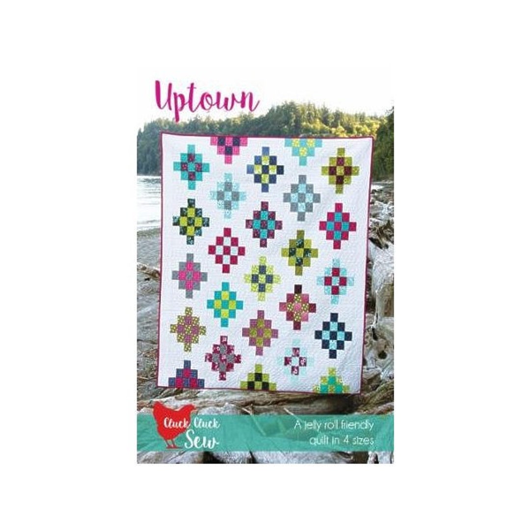 Clearance Salepattern, Uptown by Allison Harris, 4 Sizes Modern Quilt ...