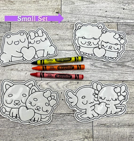 Reusable Coloring Pages Reusable Coloring Banners – Jen Parks Art