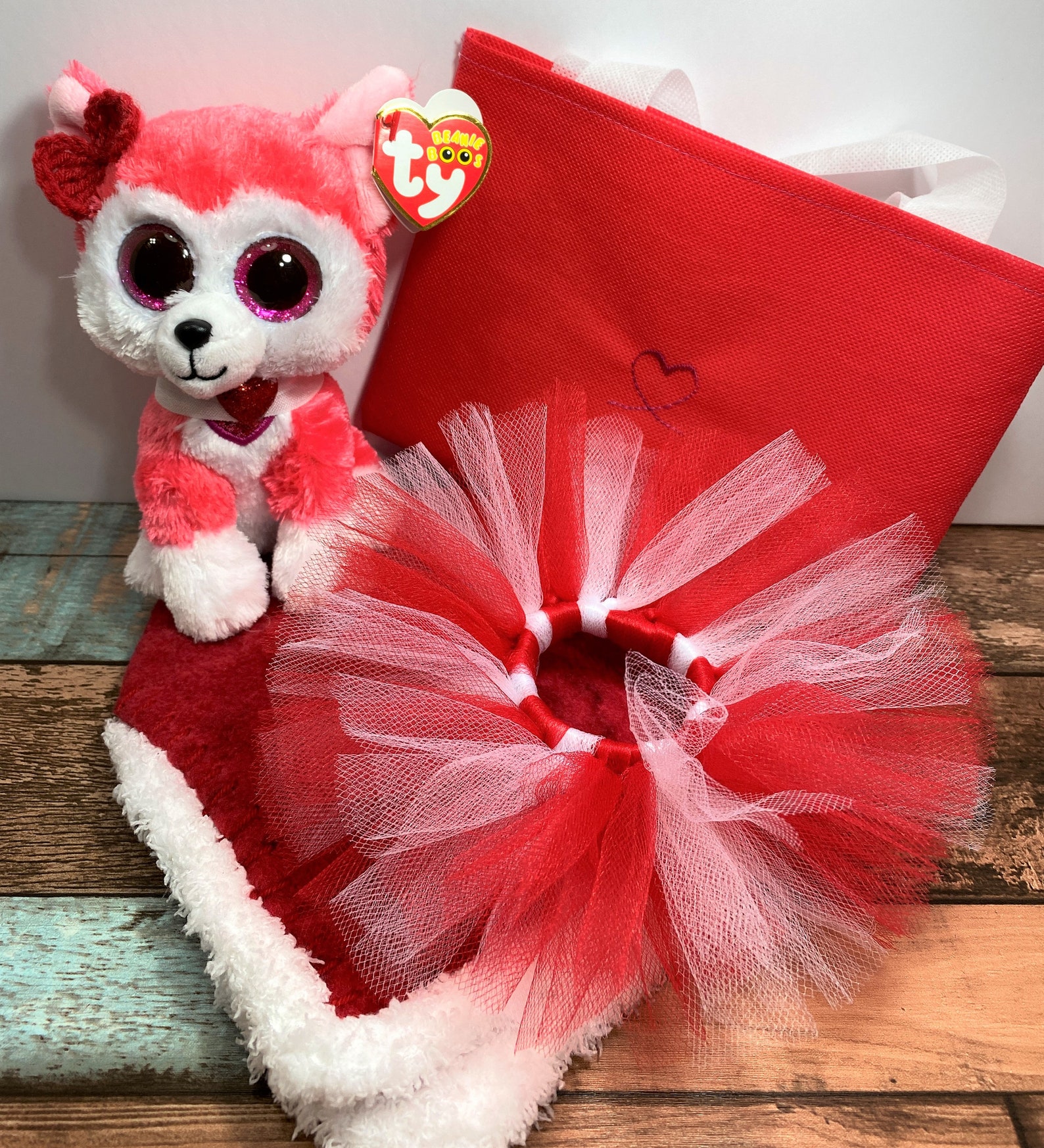 Stuffed Animal Dress up Set Crochet Edge Fleece Blanket Tutu | Etsy
