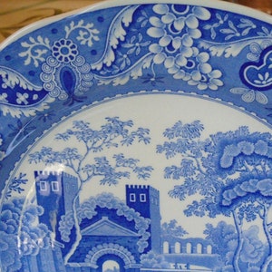 The Spode Blue Room Collection "castle" Dinner Plate, 10.25"d ...