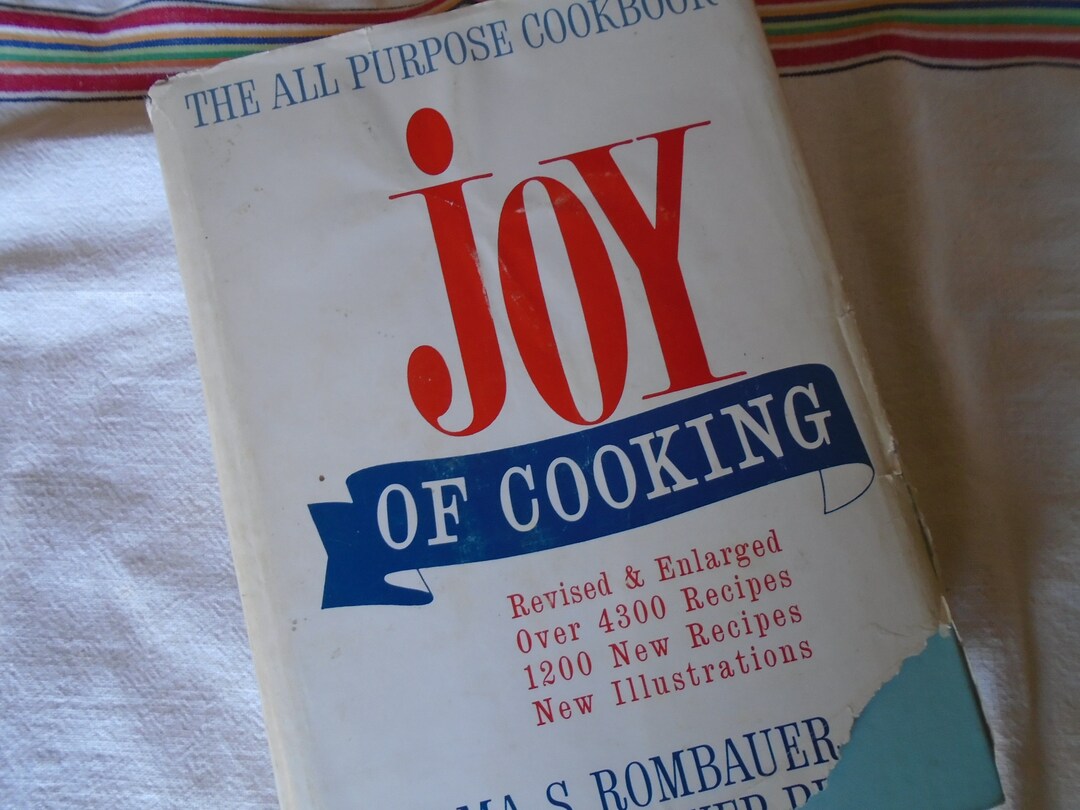 The Joy of Cooking, 1964 Retro Vintage Cookbook Irma Rombauer. Classic ...