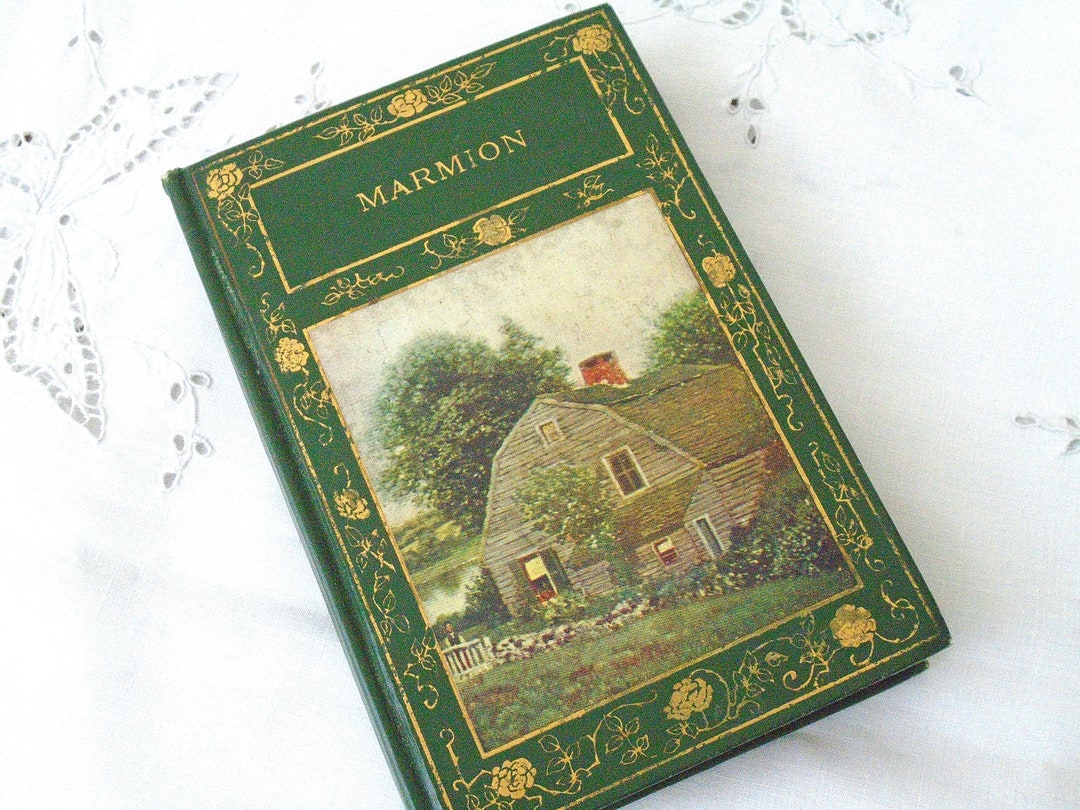 MARMION, by Sir WALTER SCOTT, Published by Henry Altemus, Circa 1900. A ...