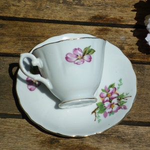 Pink Dogwood Blossom Tea Cup Set. Delightful Spring Dogwood Blossom ...