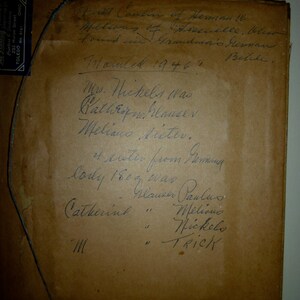 Nickels Estate Lithograph Res.of Frederick Nickels, Family Genealogy on ...