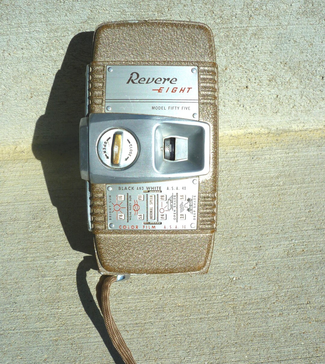 Revere Eight Model Fifty Five 8mm Movie Camera - Etsy