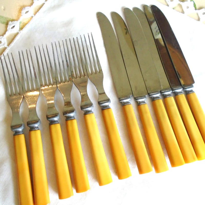 Bakelite Flatware - Etsy