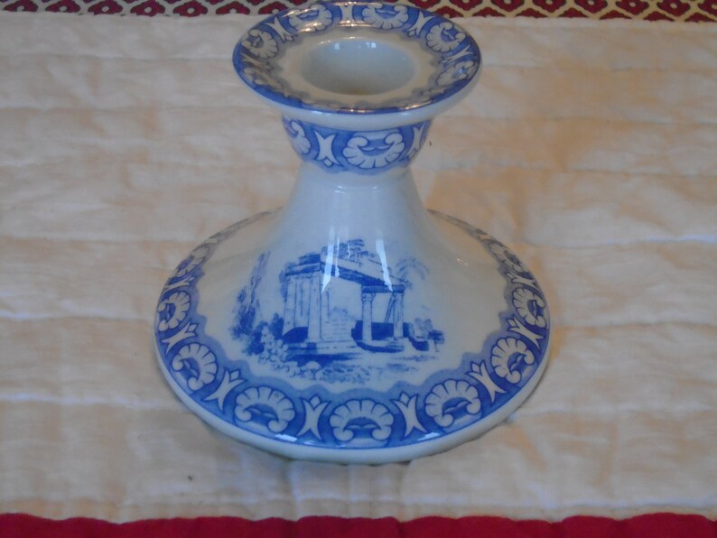Spode IONIAN CANDLE STICK 3 Spode Blue Room Collection. - Etsy